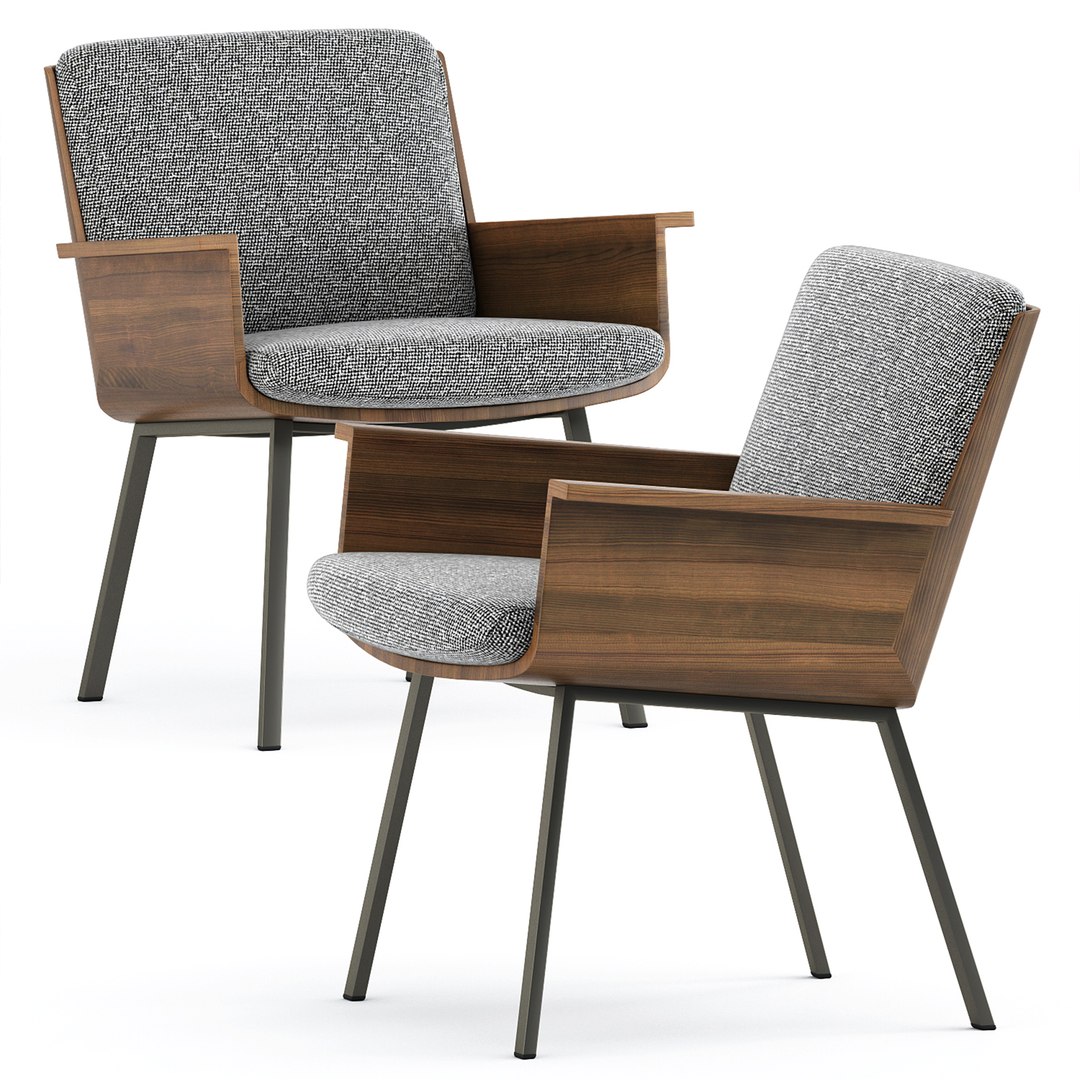 Daiki Table Chair 3D Model - TurboSquid 1683623