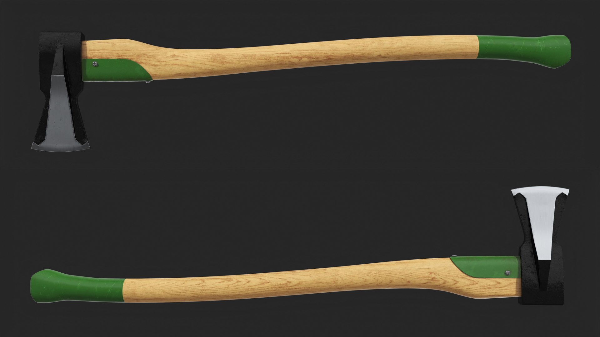 Heavy Log Splitting Axe 3D - TurboSquid 2191662