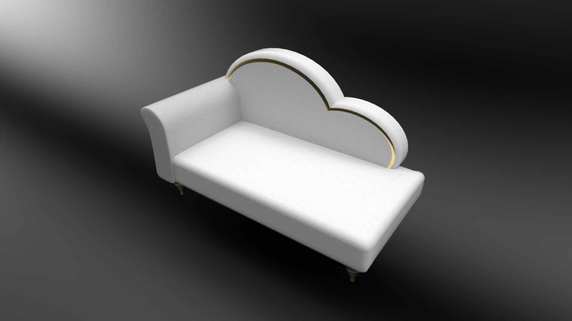 3D Love Seat Model - TurboSquid 1913951