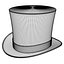 Hat Ringmaster 3d Model