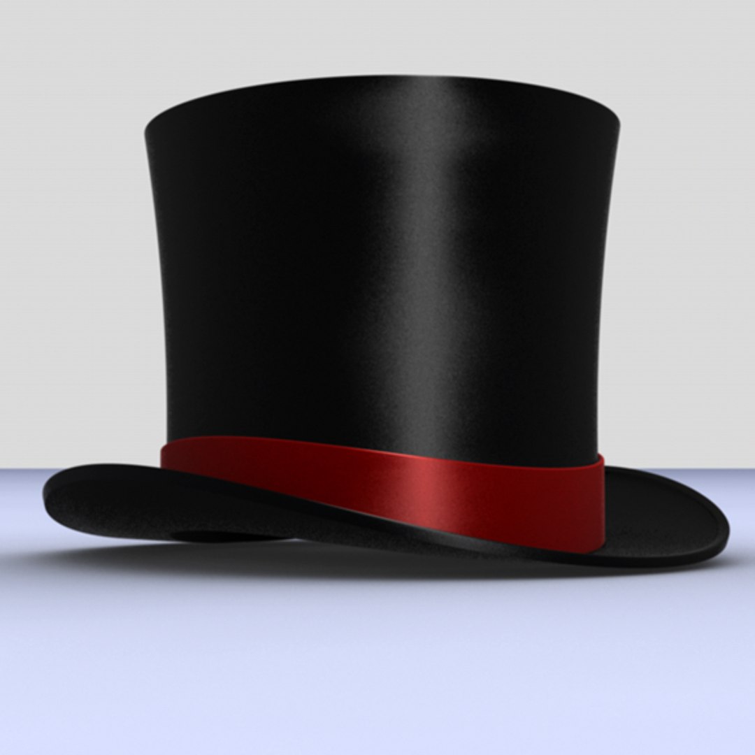 Hat Ringmaster 3d Model