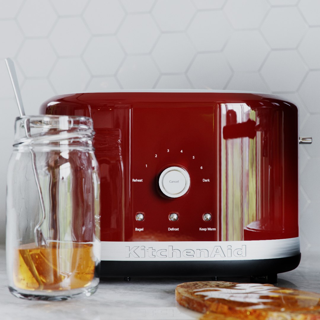 3D coffee toaster model - TurboSquid 1168885