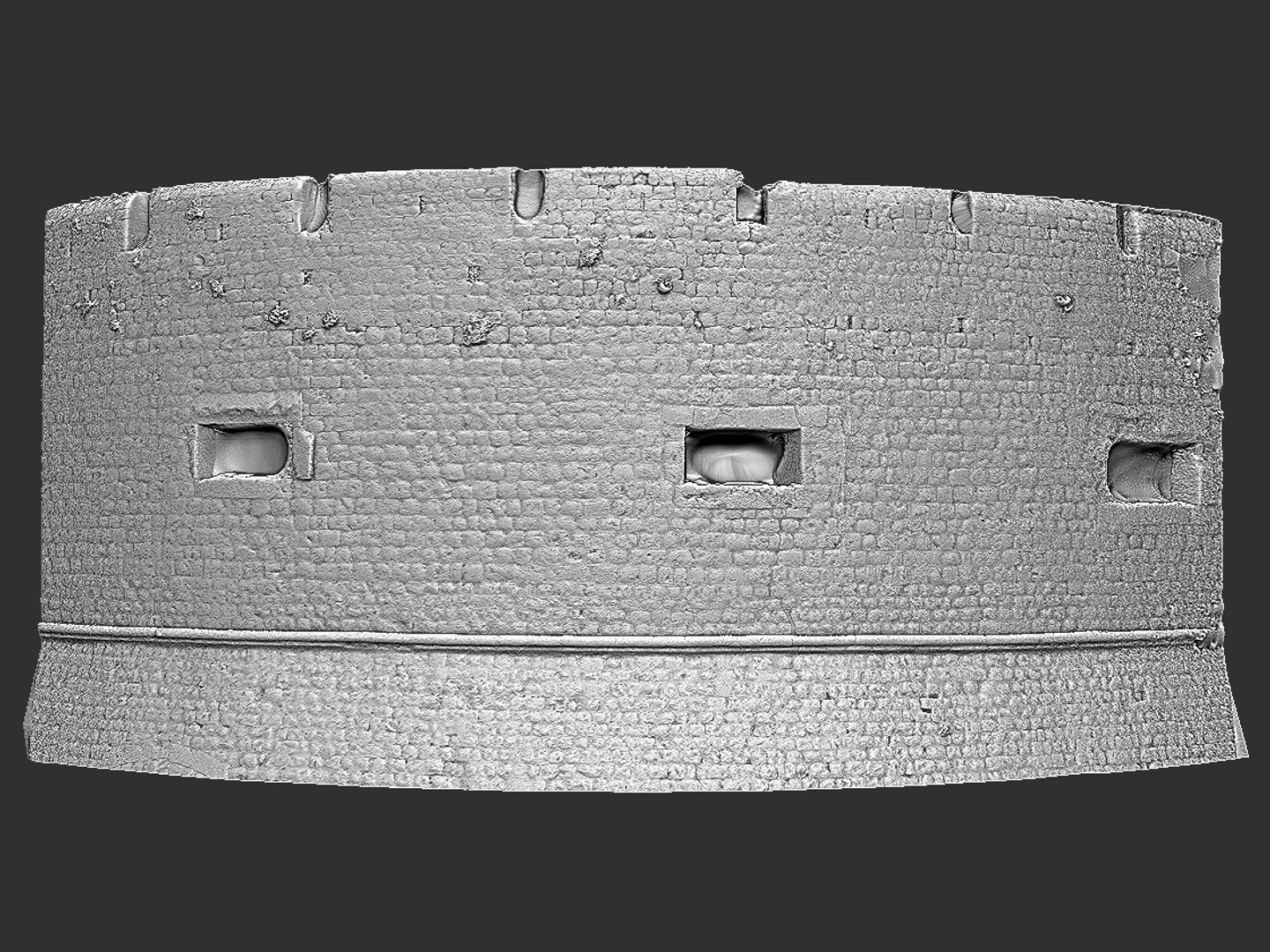 Wall Castle 3D Model - TurboSquid 1297730