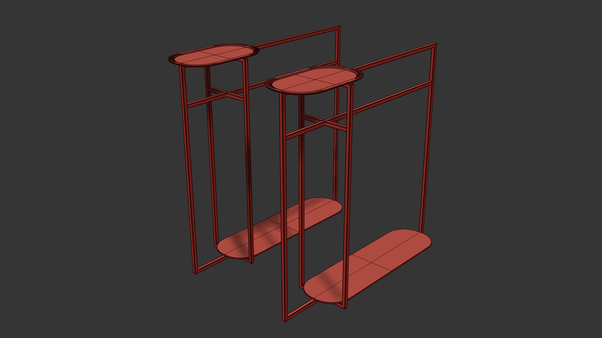 Salvatori Anima Standing Towel Rack 3D Model - TurboSquid 2246717