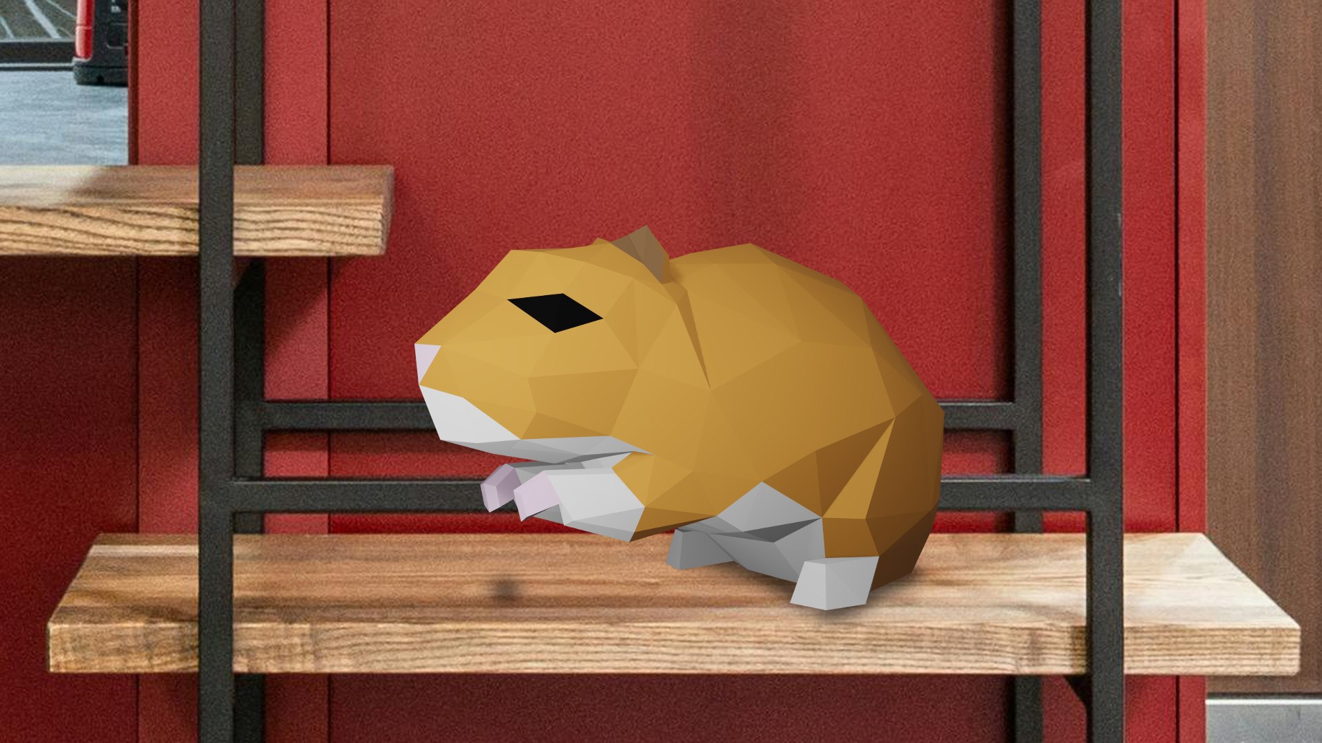Low Poly Hamster 3D Model 3D Model - TurboSquid 2365482