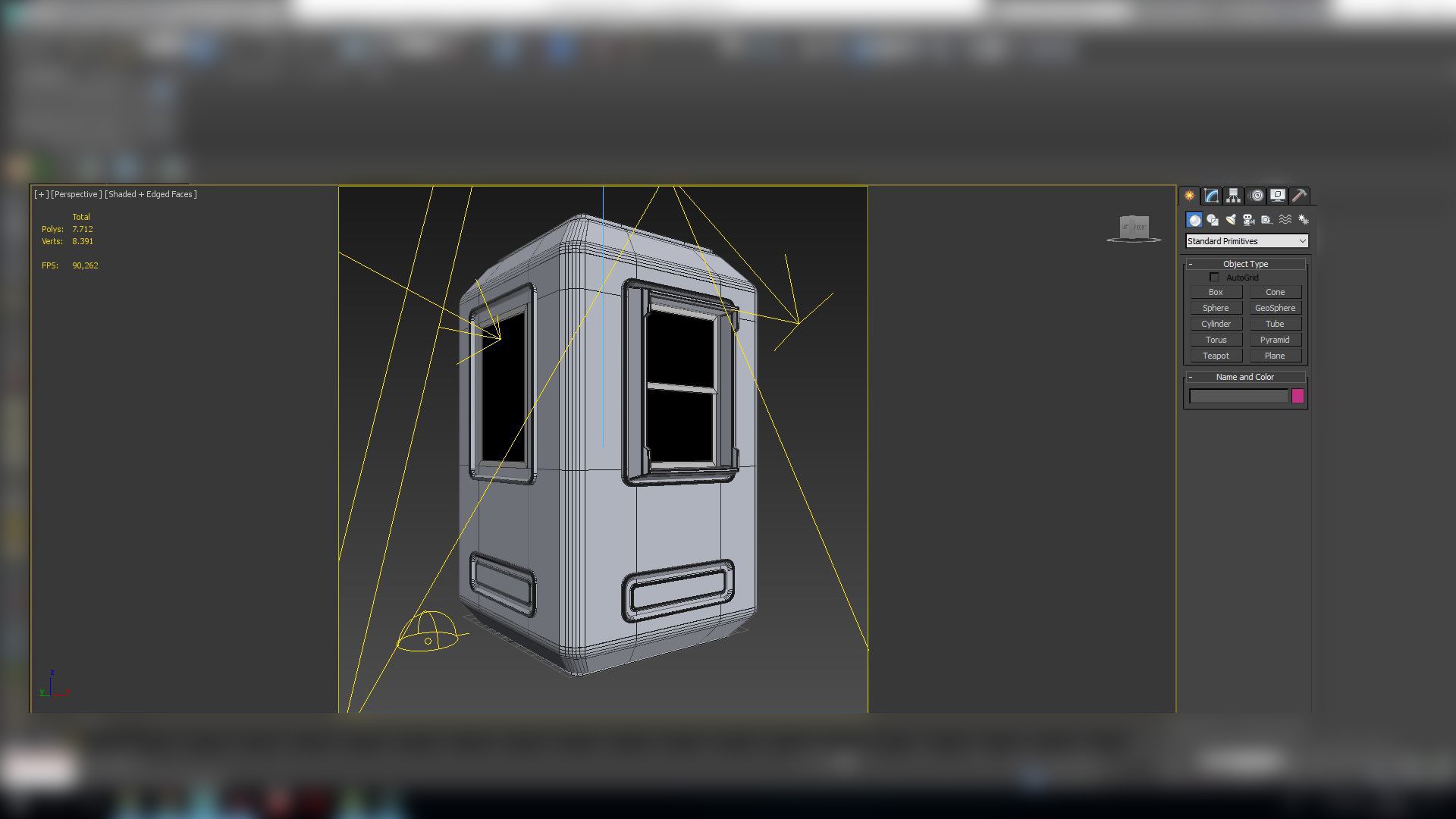3D Security Booth Model - TurboSquid 1241766