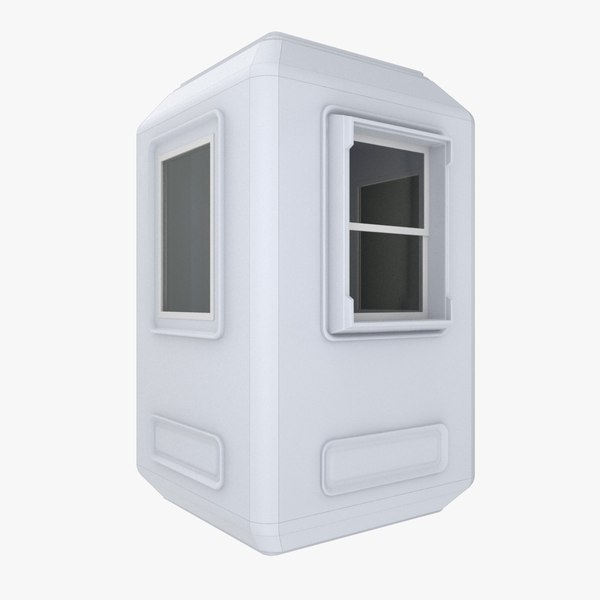 modèle 3D de Cabine de sécurité - TurboSquid 1241766