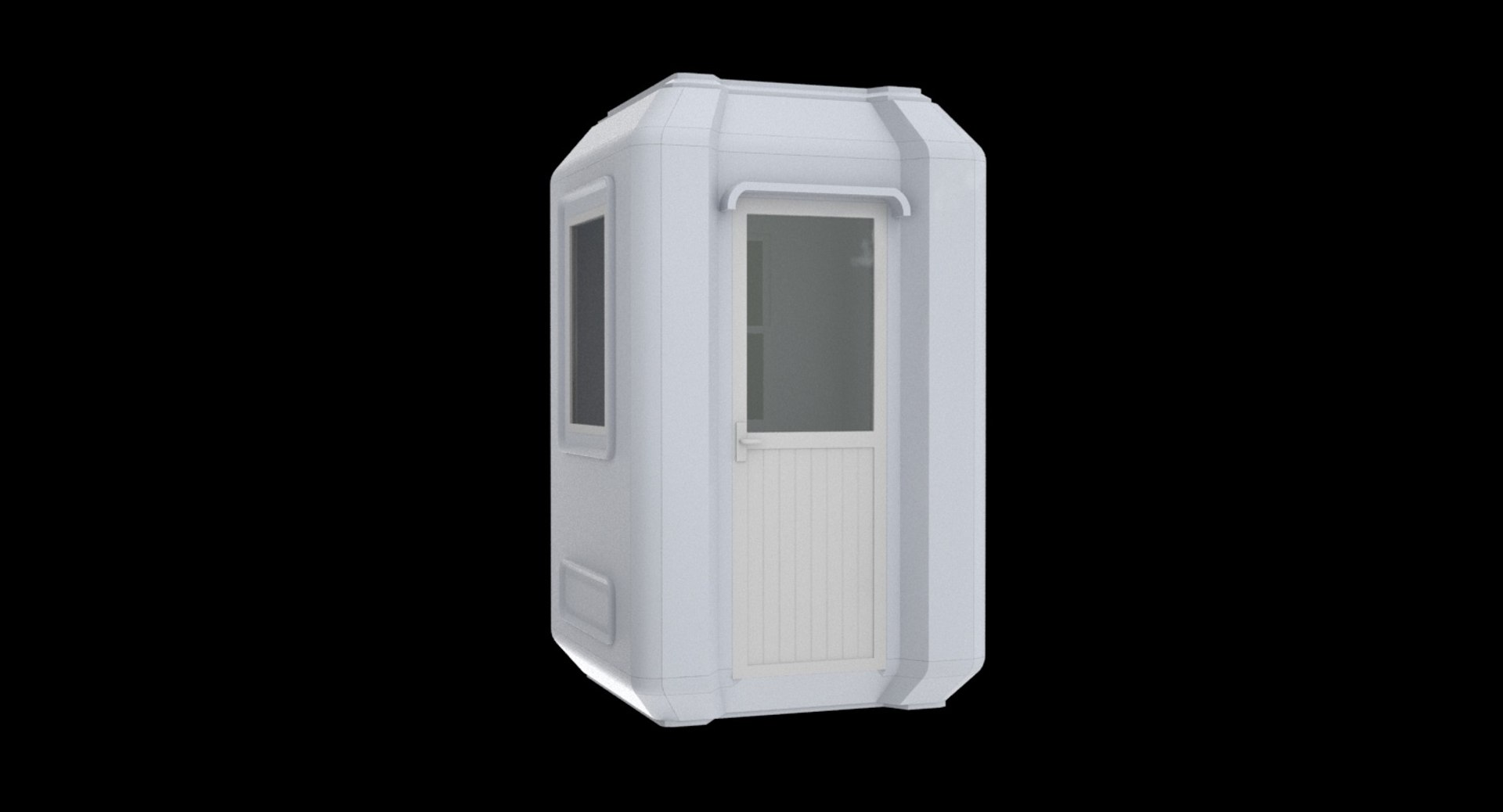3D Security Booth Model - TurboSquid 1241766