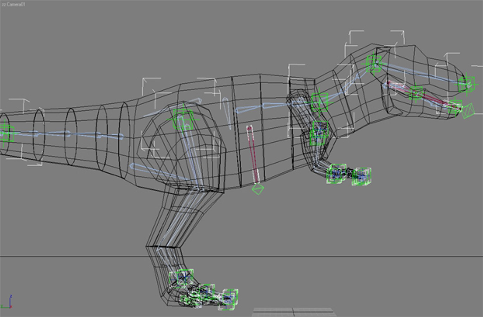 t rex 3d model