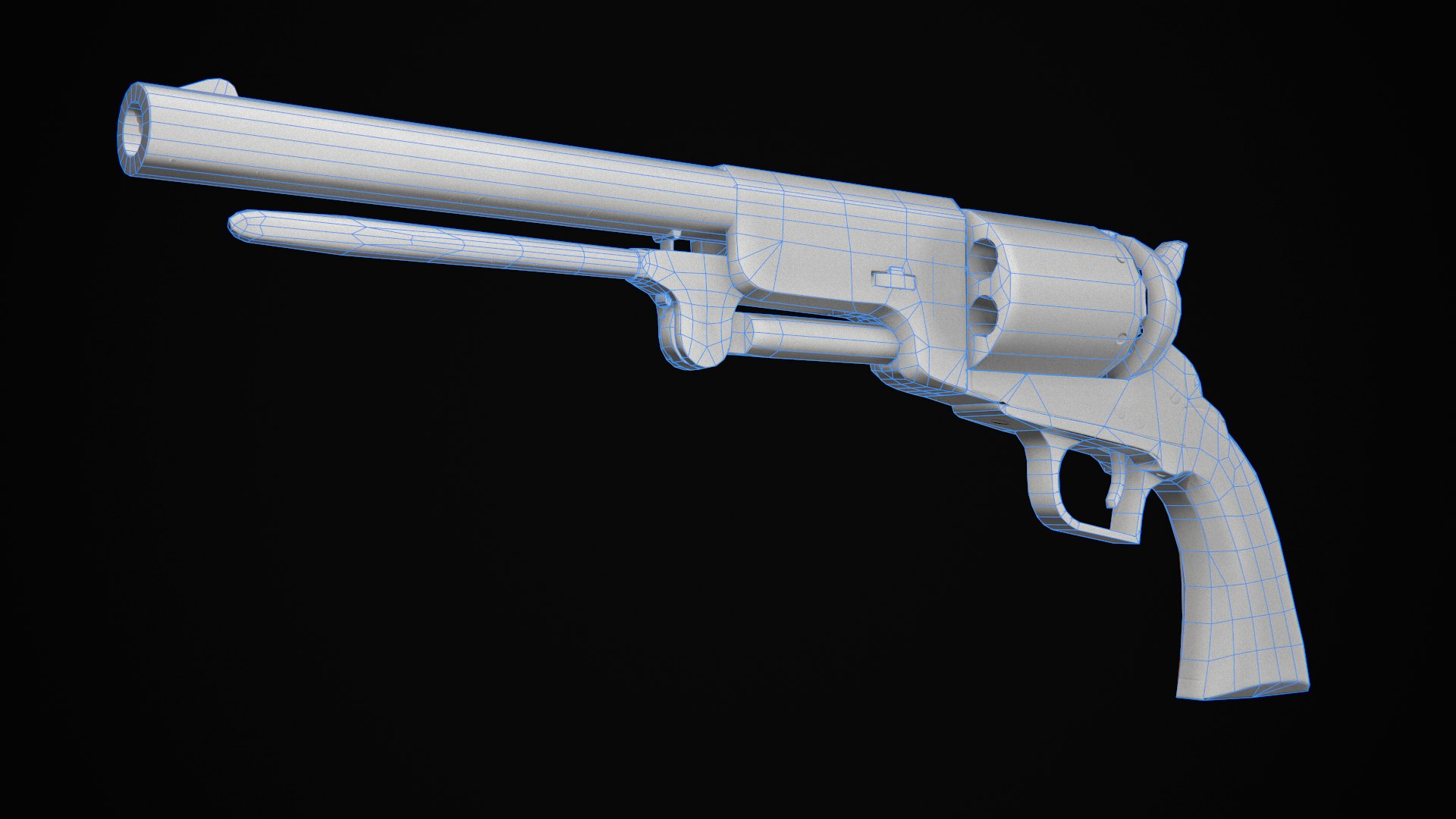 3D Colt Walker 1847 - TurboSquid 1266536