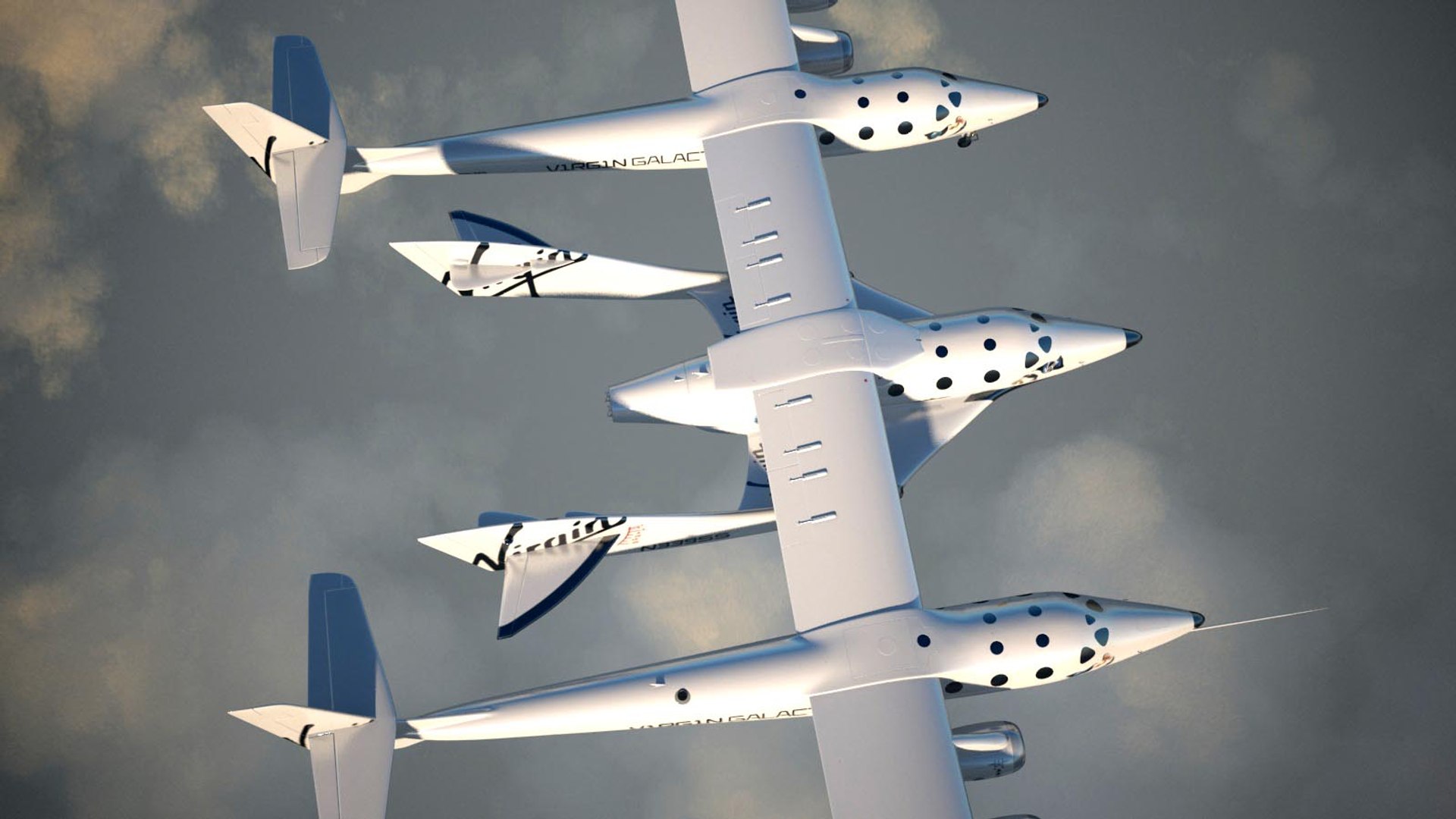 3D Virgin Galactic Shuttle Model - TurboSquid 1156298