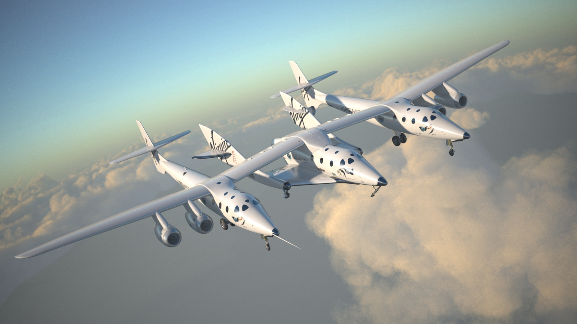 3D Virgin Galactic Shuttle Model - TurboSquid 1156298