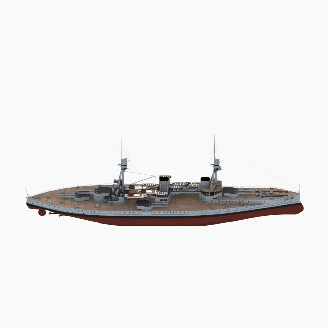 3d Hms Neptune Battleship