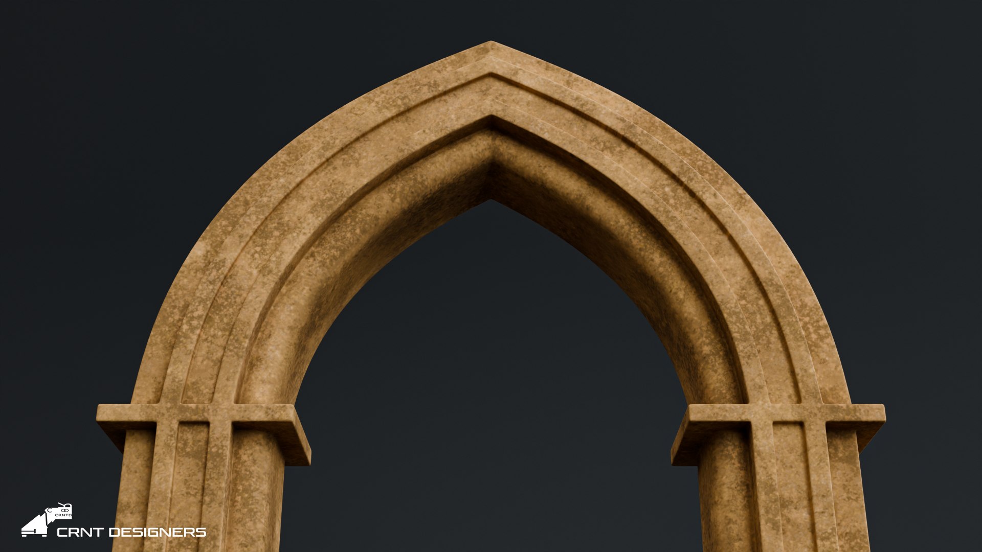 Medieval Gothic Arch 3D Model 3D Model 3D Model - TurboSquid 2386896