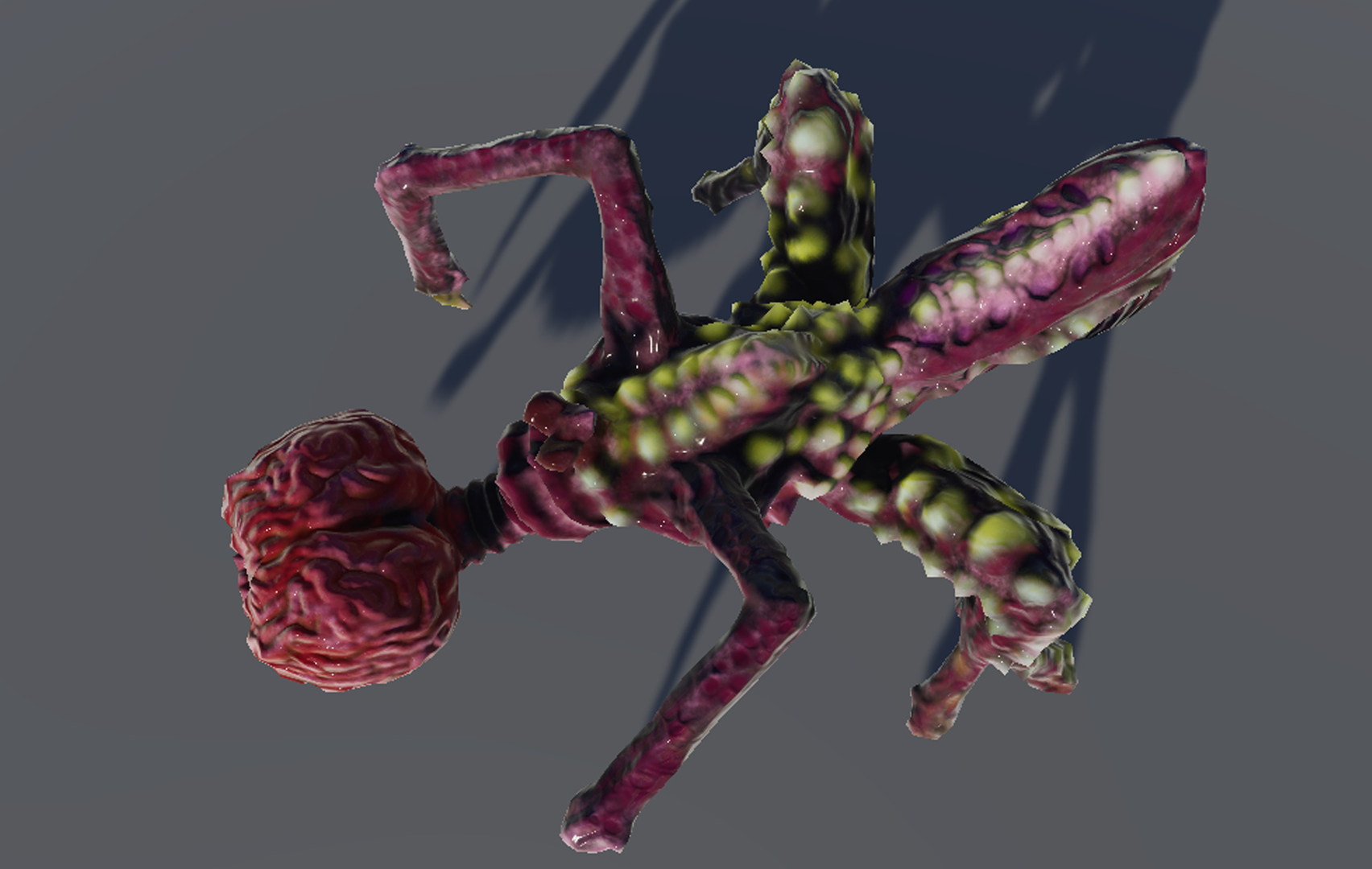 3D spider brain monster - TurboSquid 1687444