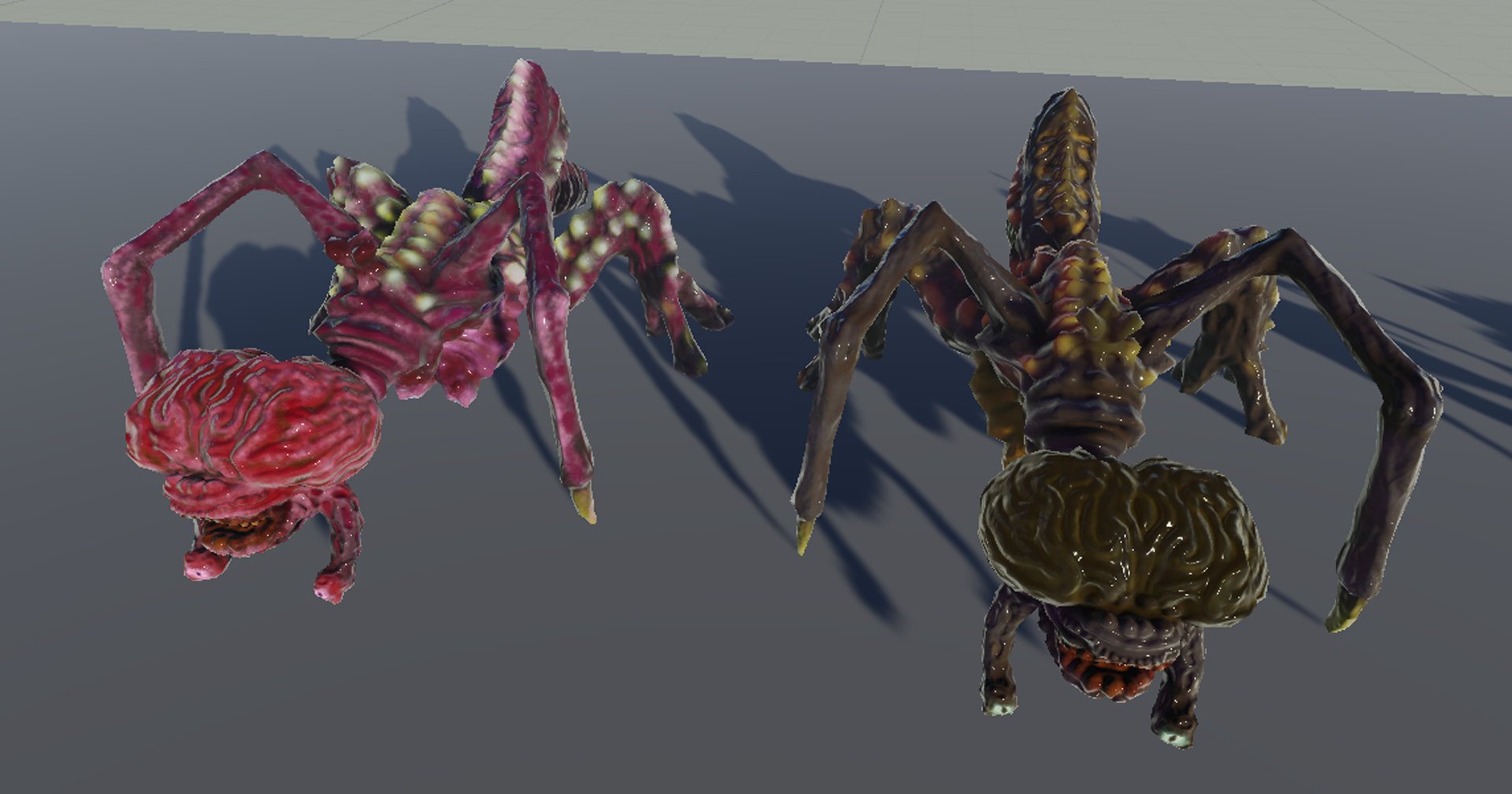 3D spider brain monster - TurboSquid 1687444