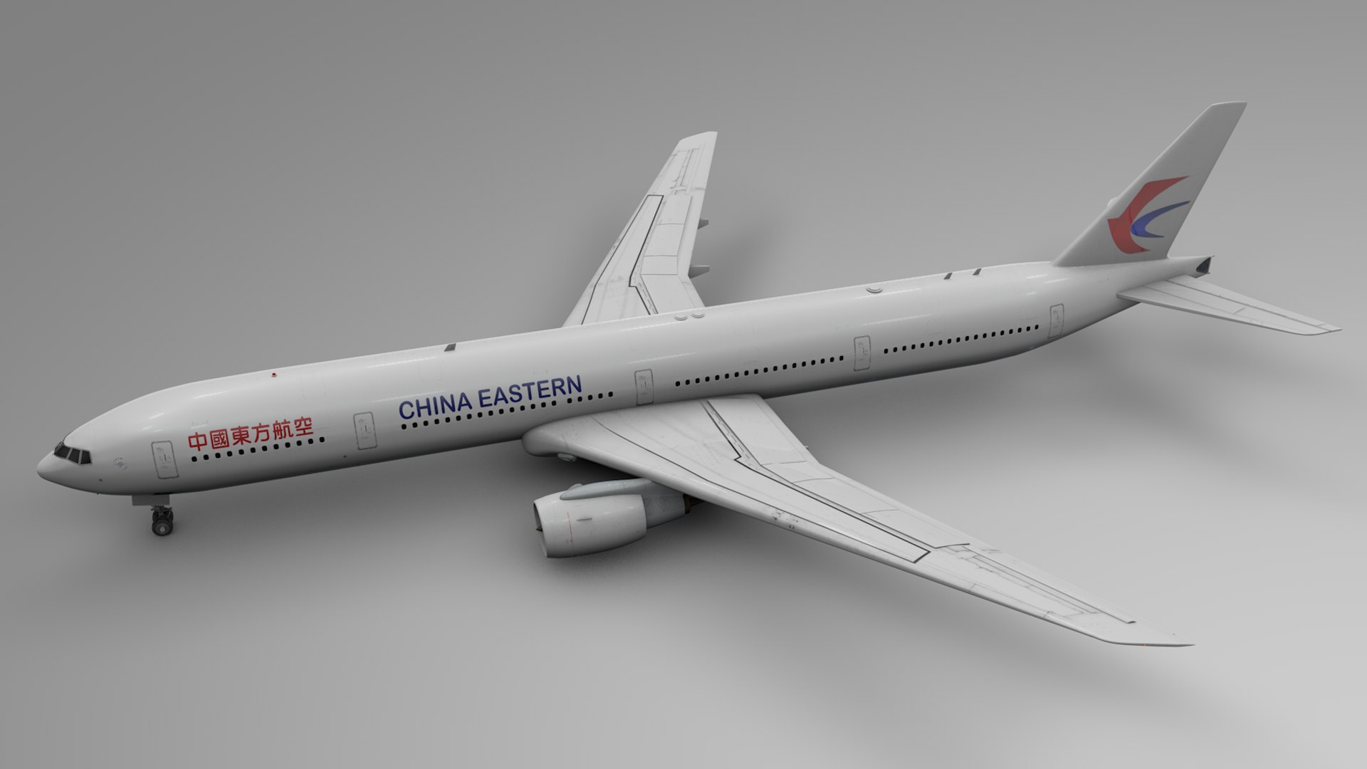 China Eastern Boeing 777-300er Model - TurboSquid 1495383
