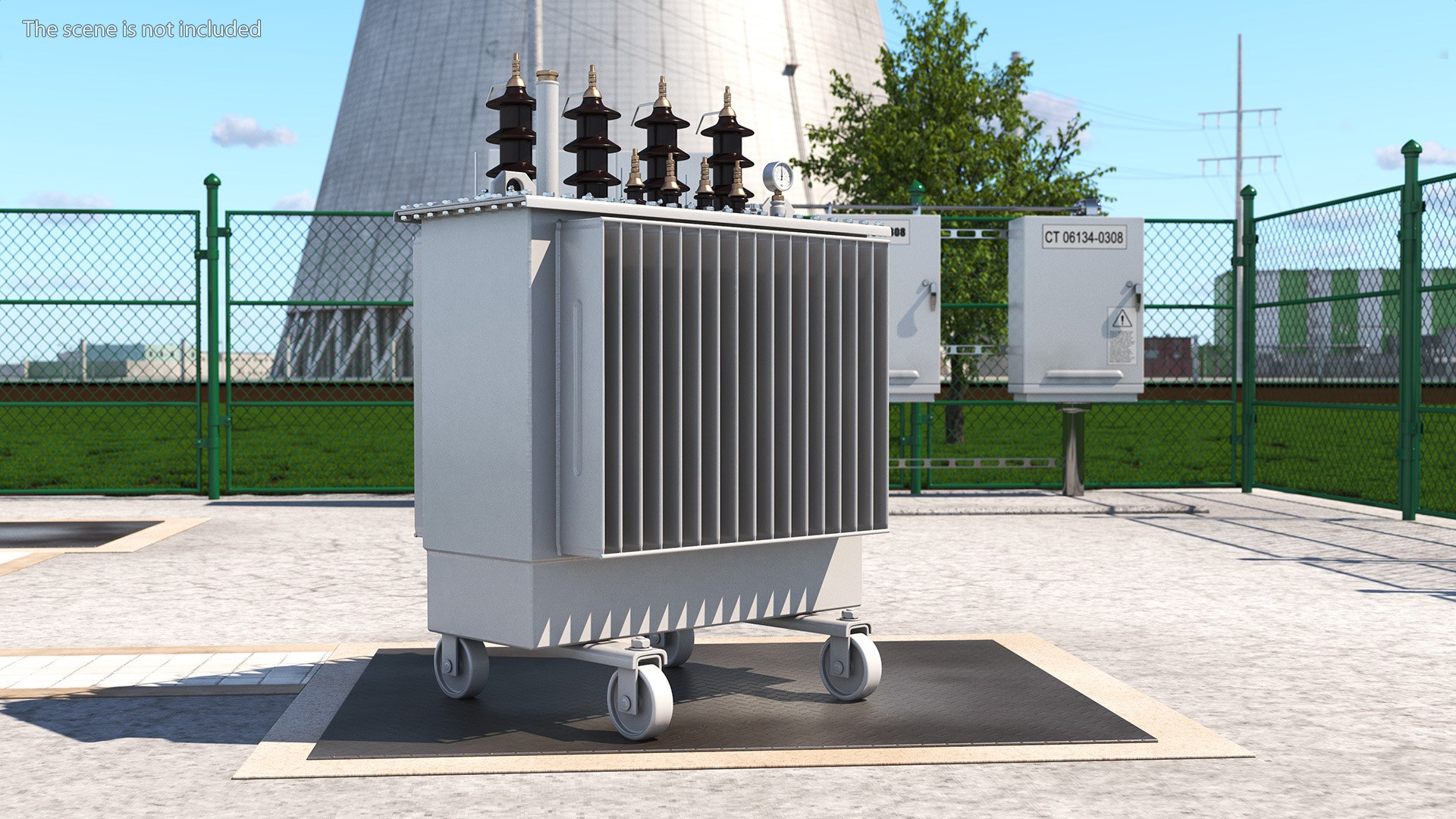 Electric Transformer 3D Model - TurboSquid 2161340