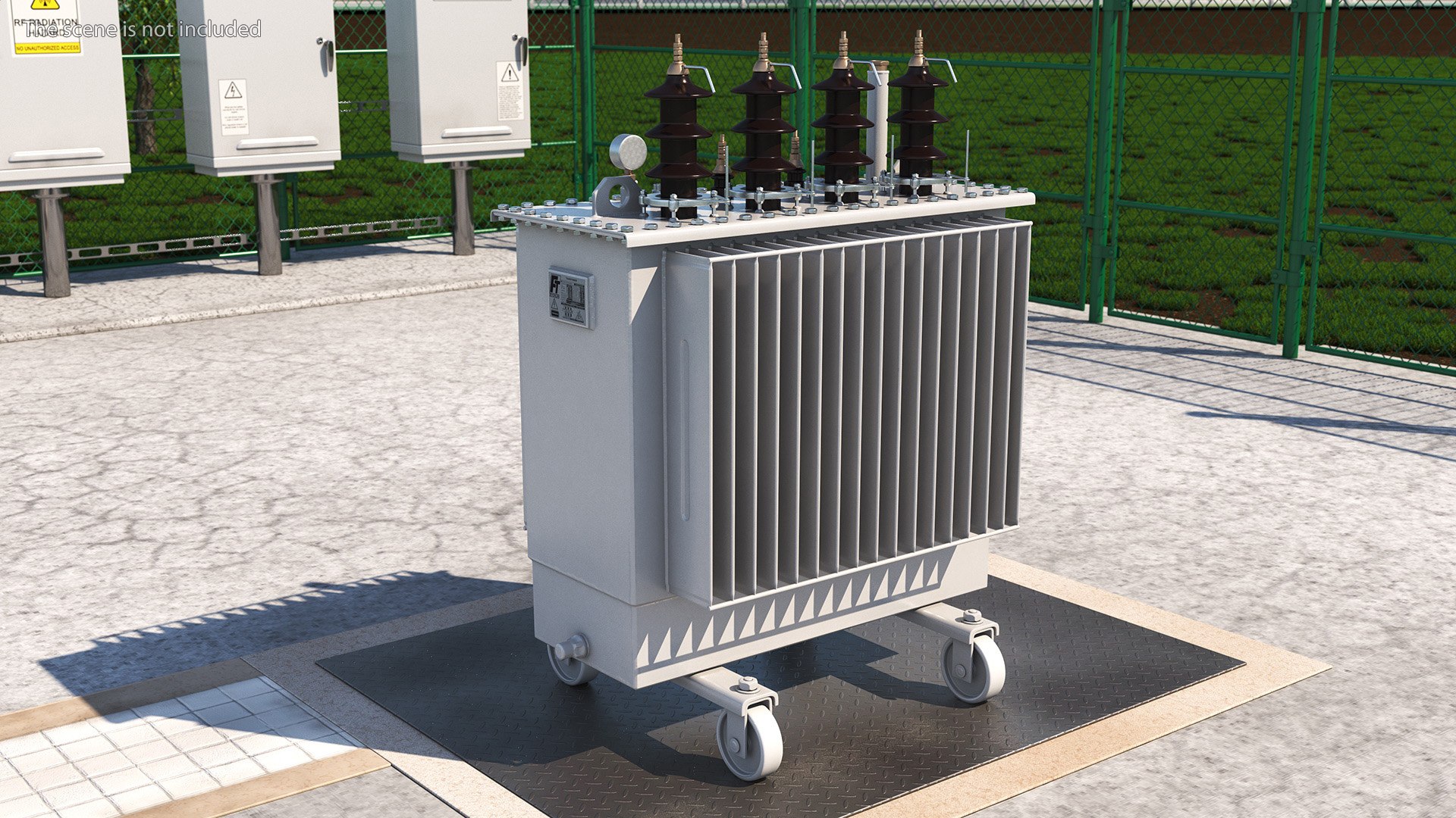 Electric Transformer 3D Model - TurboSquid 2161340