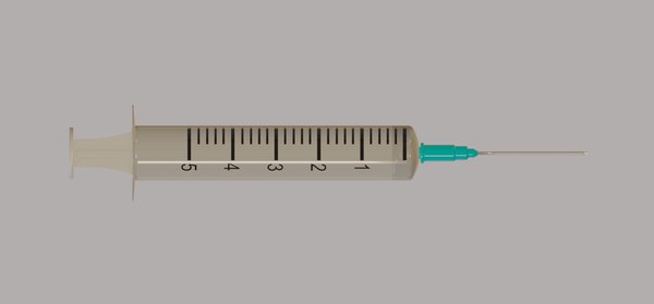 Syringe needle 3D model - TurboSquid 1482995