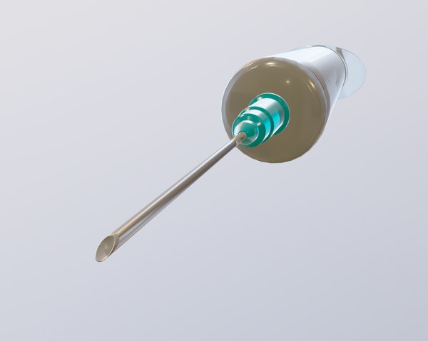 Syringe needle 3D model - TurboSquid 1482995