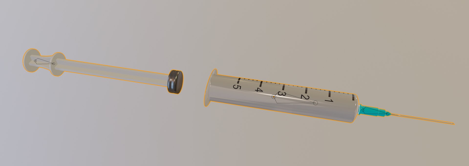 Syringe Needle 3D Model - TurboSquid 1482995