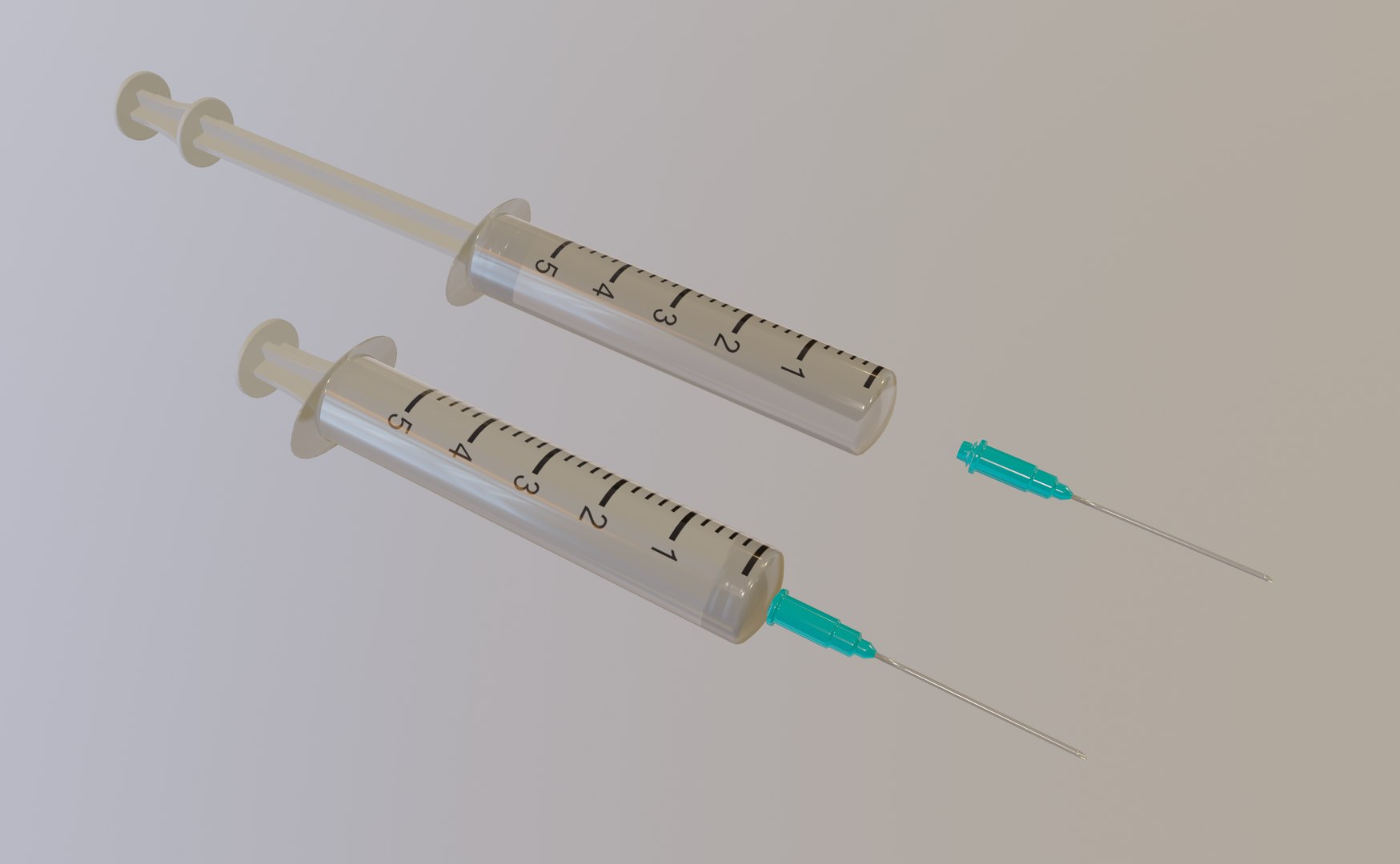 Syringe Needle 3D Model - TurboSquid 1482995