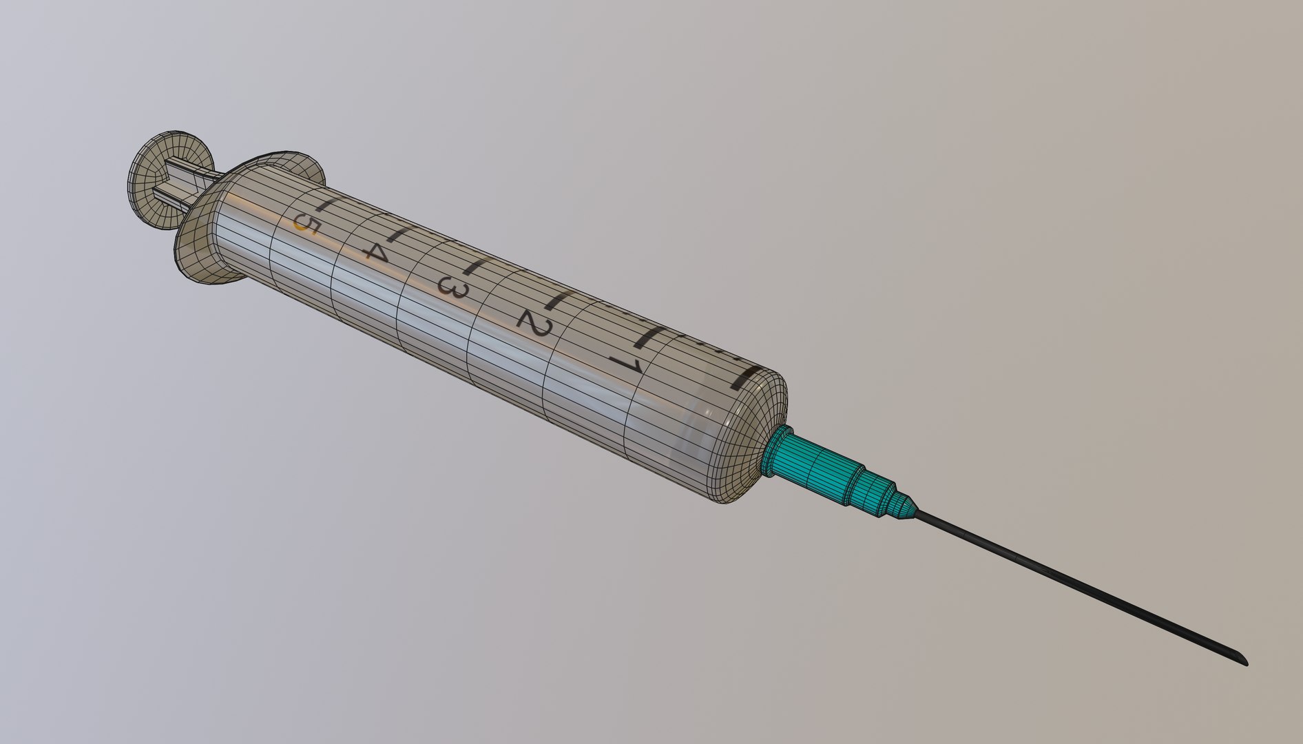 Syringe Needle 3D Model - TurboSquid 1482995