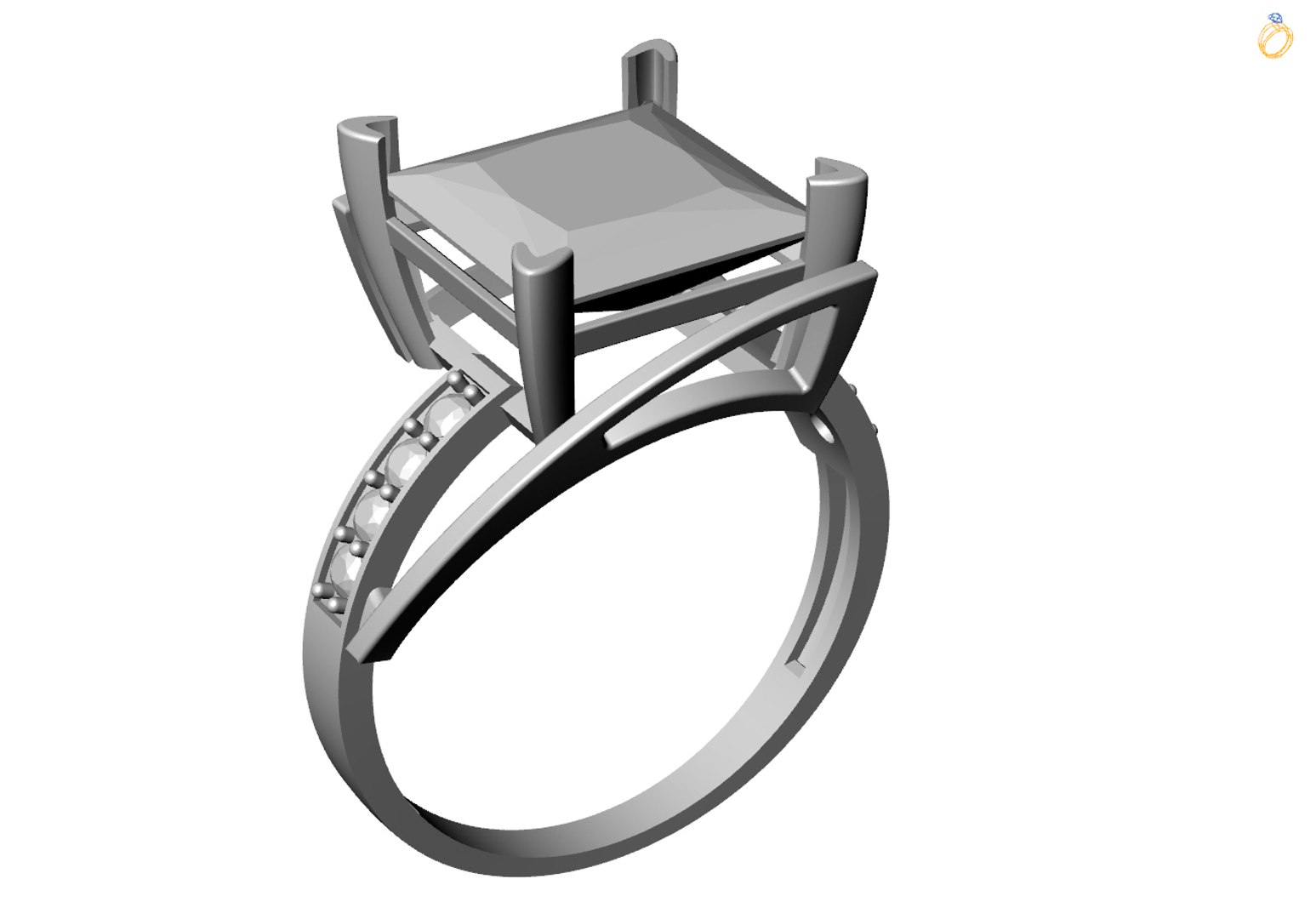 Ring 3D Model - TurboSquid 2186895