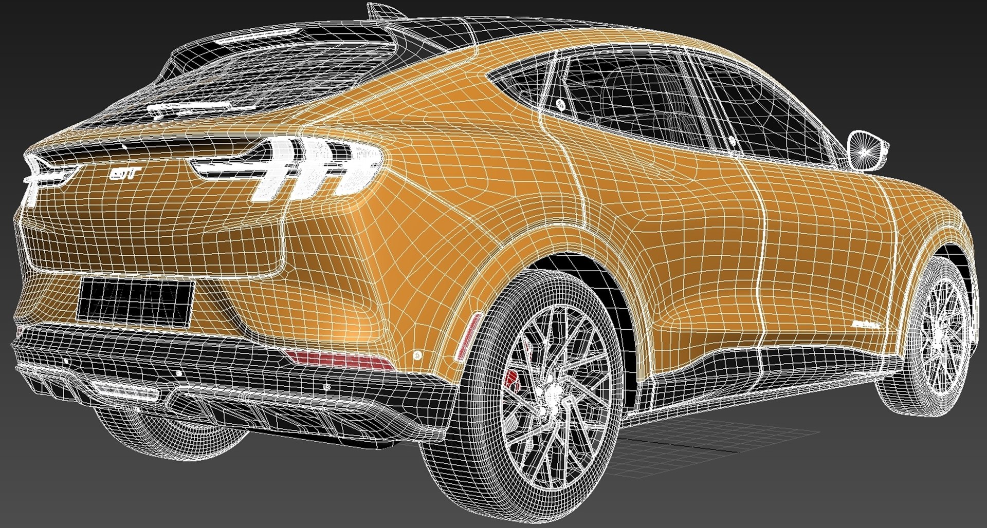 Ford Mustang Mach-E GT 2021 3D Model - TurboSquid 2224205