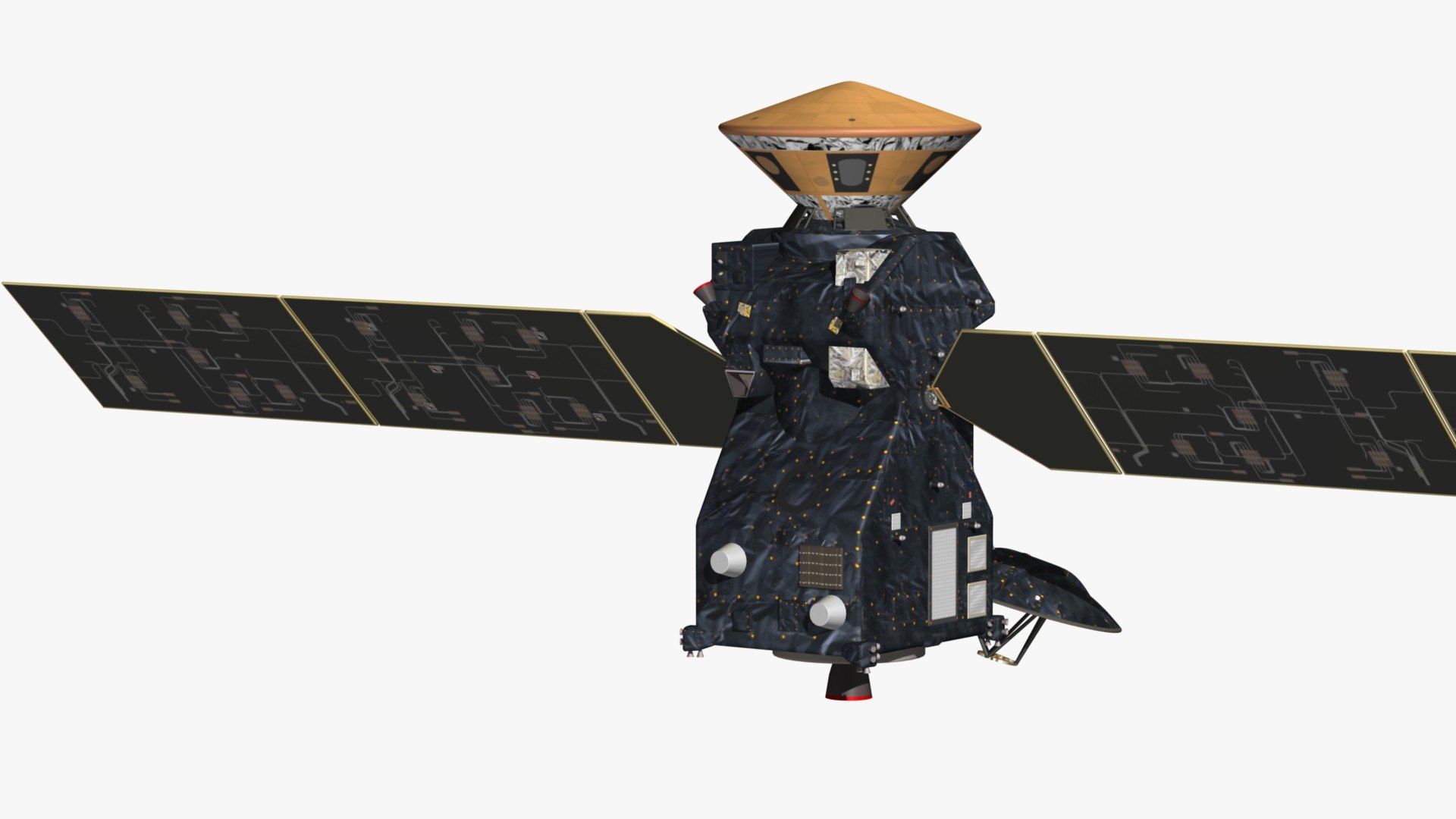 3d Model Exomars Tgo Mars