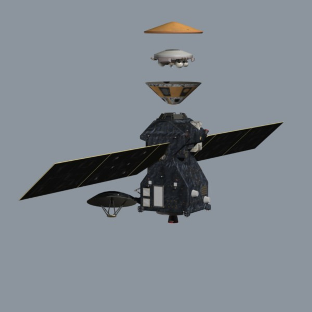 3d Model Exomars Tgo Mars