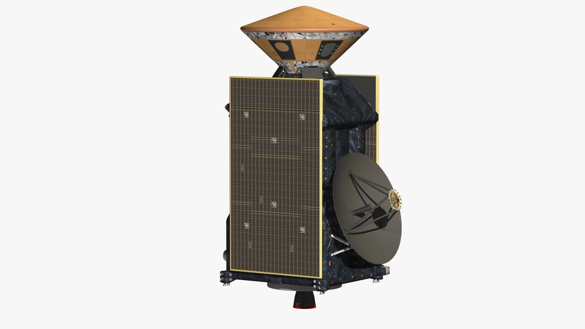 3d Model Exomars Tgo Mars