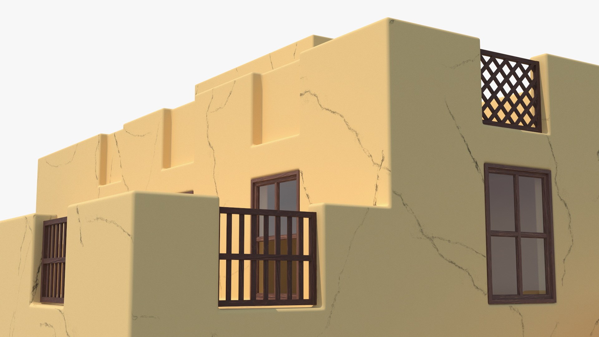 Cartoon Middle Eastern Style Building Model - TurboSquid 2277666