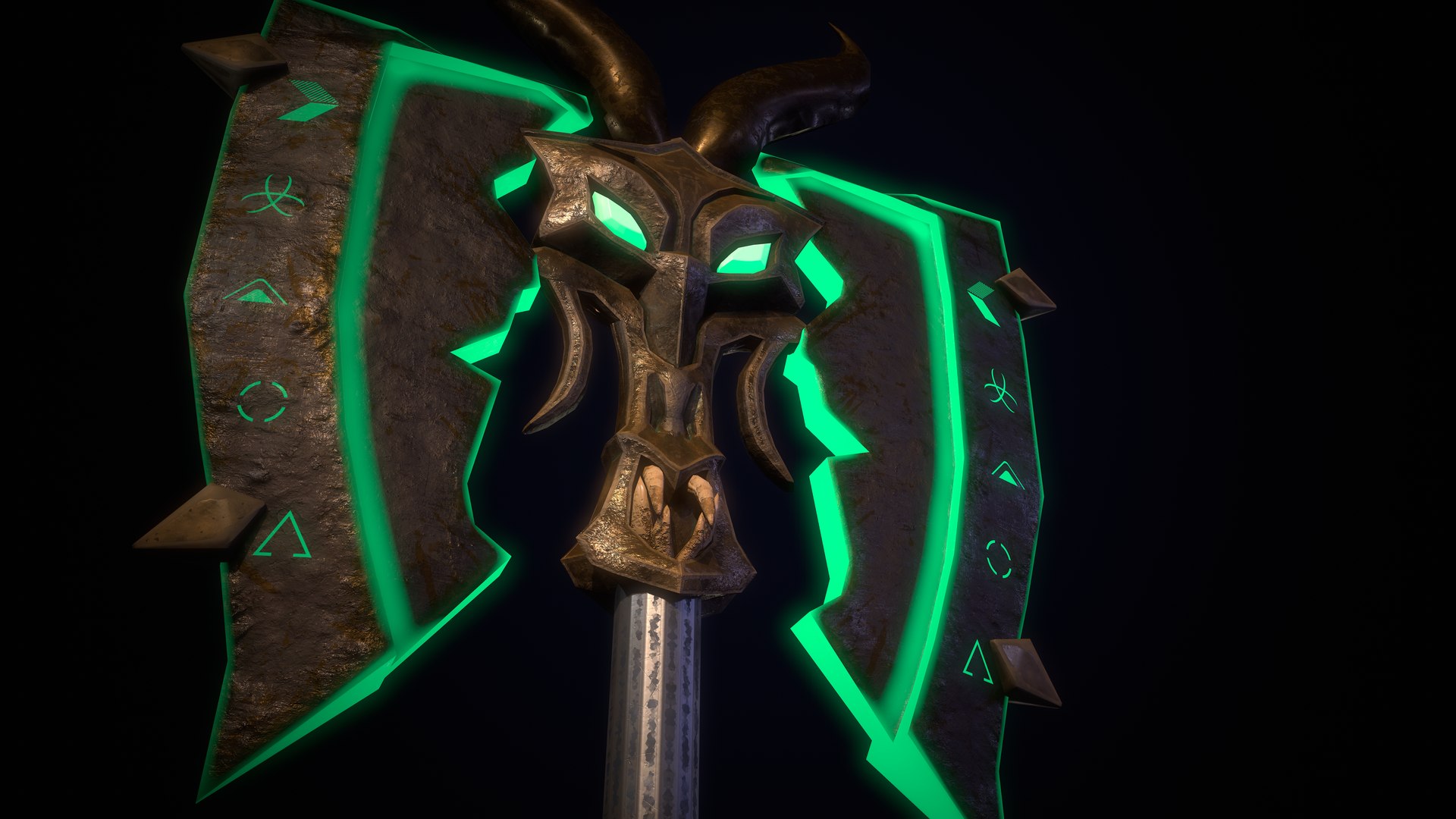 Battle Axe Model - TurboSquid 2159565