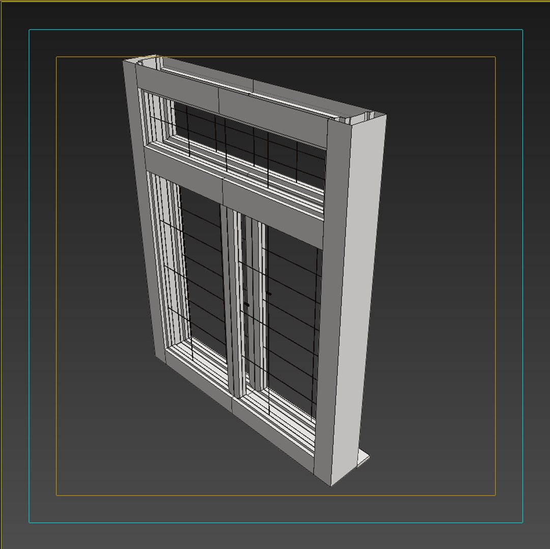 Classic Window 3d Max