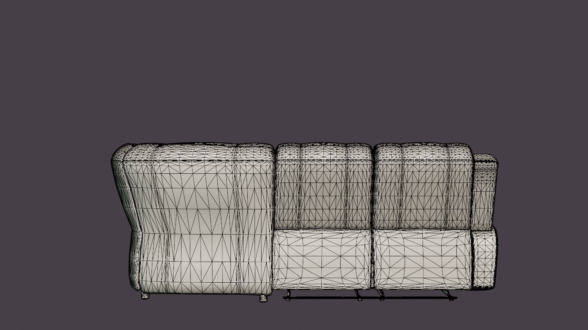 Norbo Recliner Corner Sofa Large Friend Art Limout Black Model ...