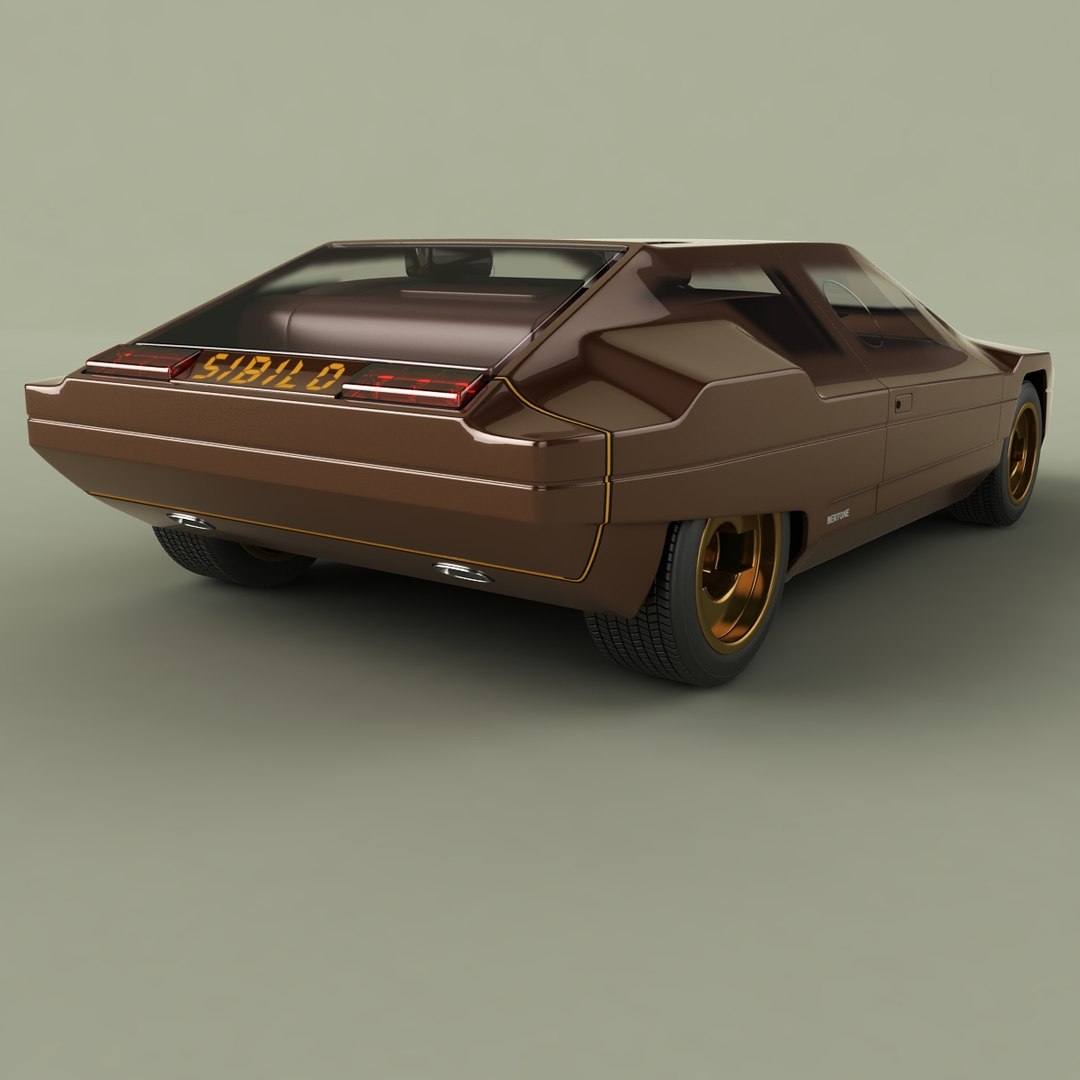 1978 Lancia Sibilo 3D Model - TurboSquid 1230475
