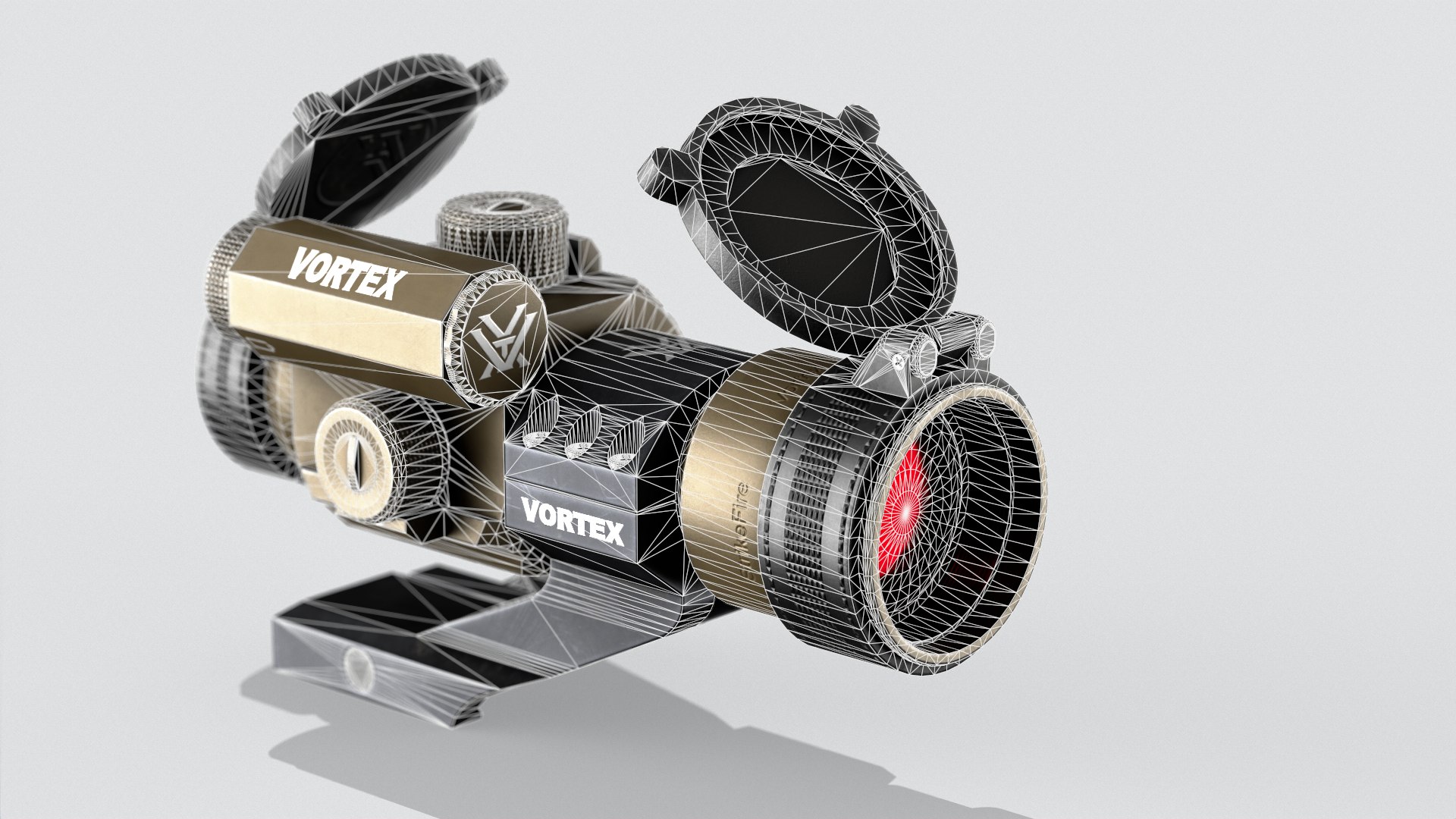 Vortex StrikeFire2 3D - TurboSquid 2158450