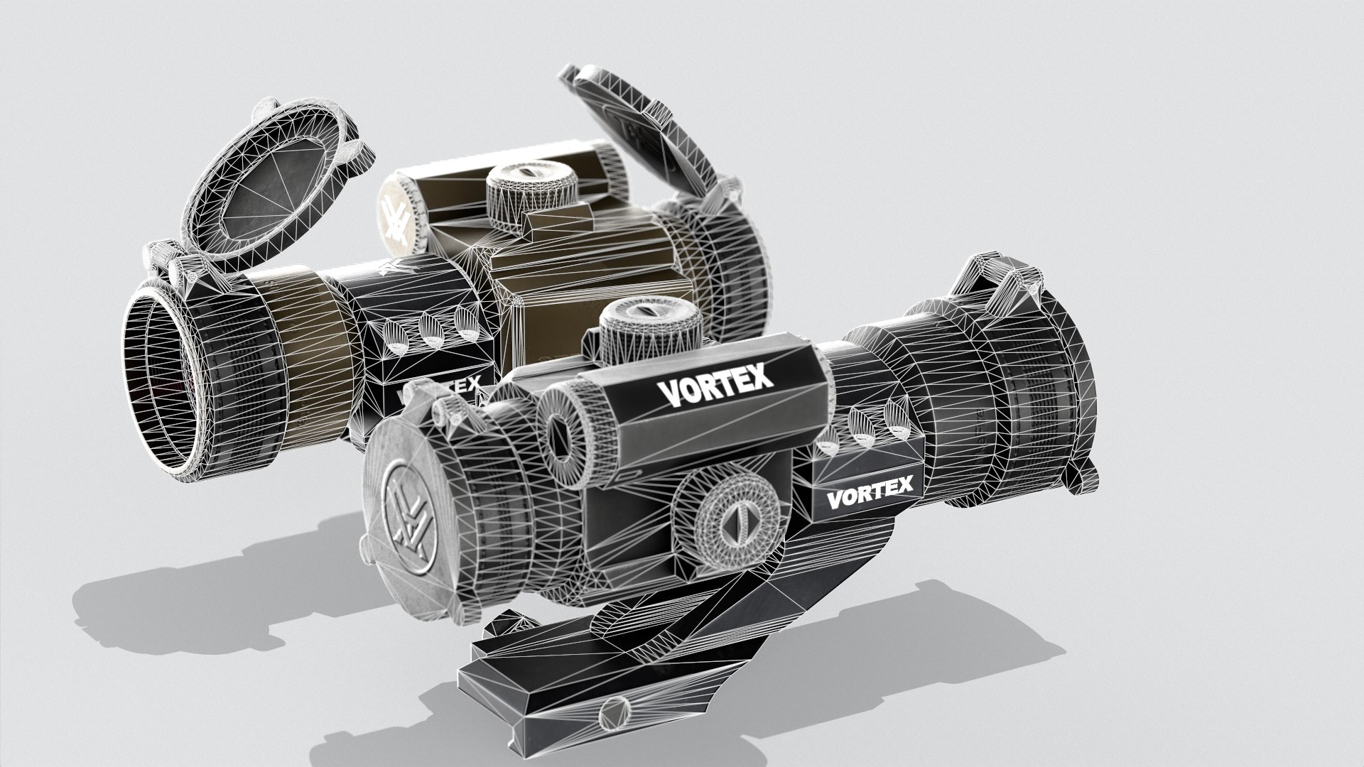 Vortex StrikeFire2 3D - TurboSquid 2158450