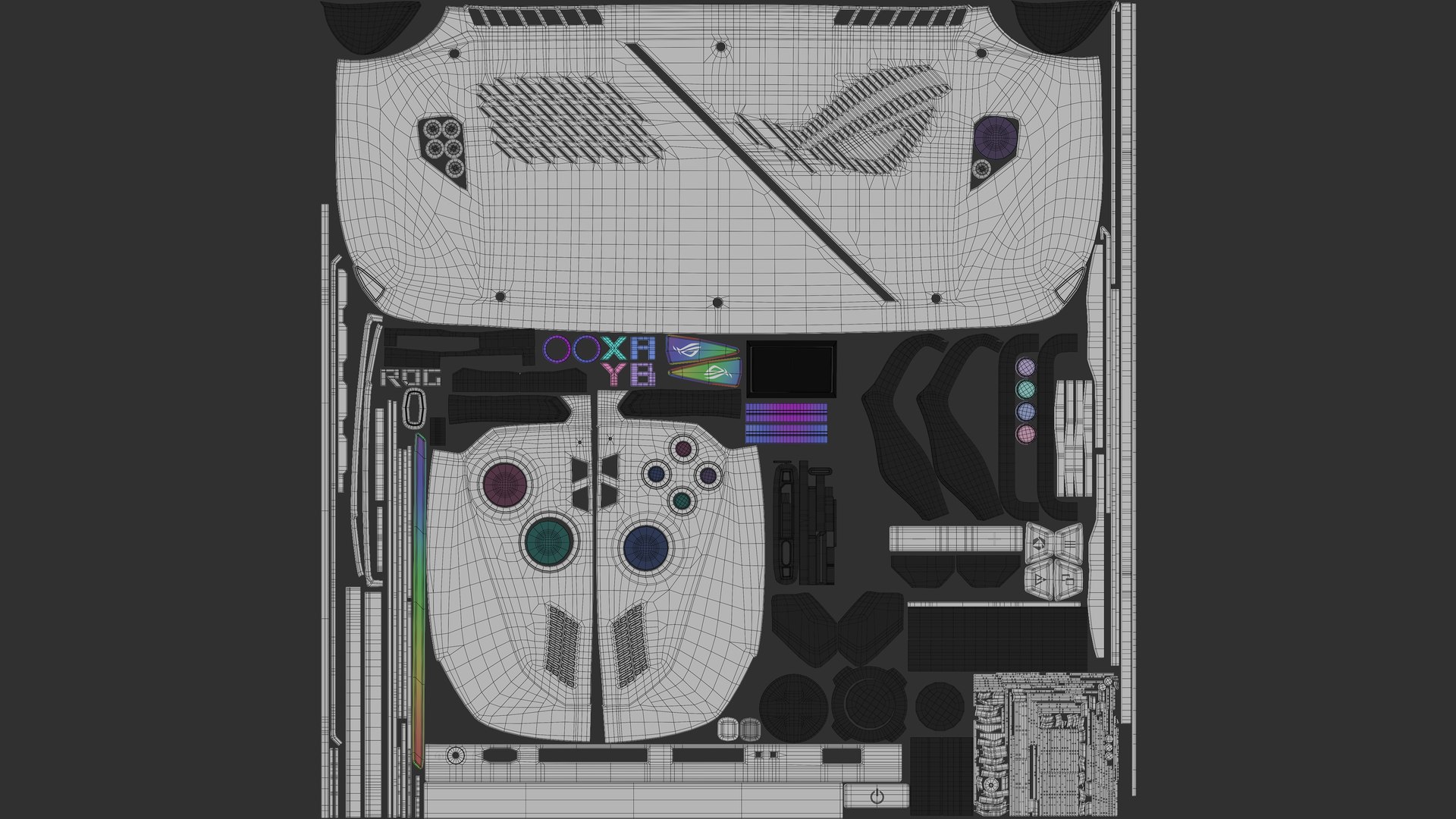 3D Model Asus Rog Ally 2023 Console - TurboSquid 2087752
