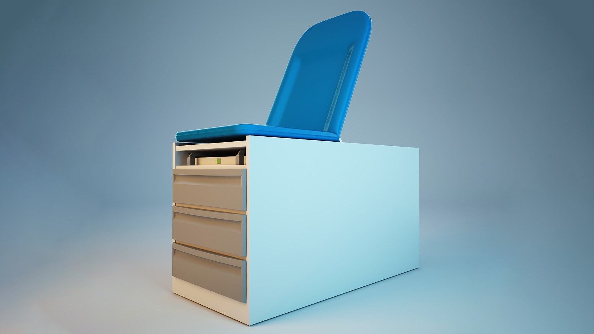 3d Brew Basic Exam Table Model