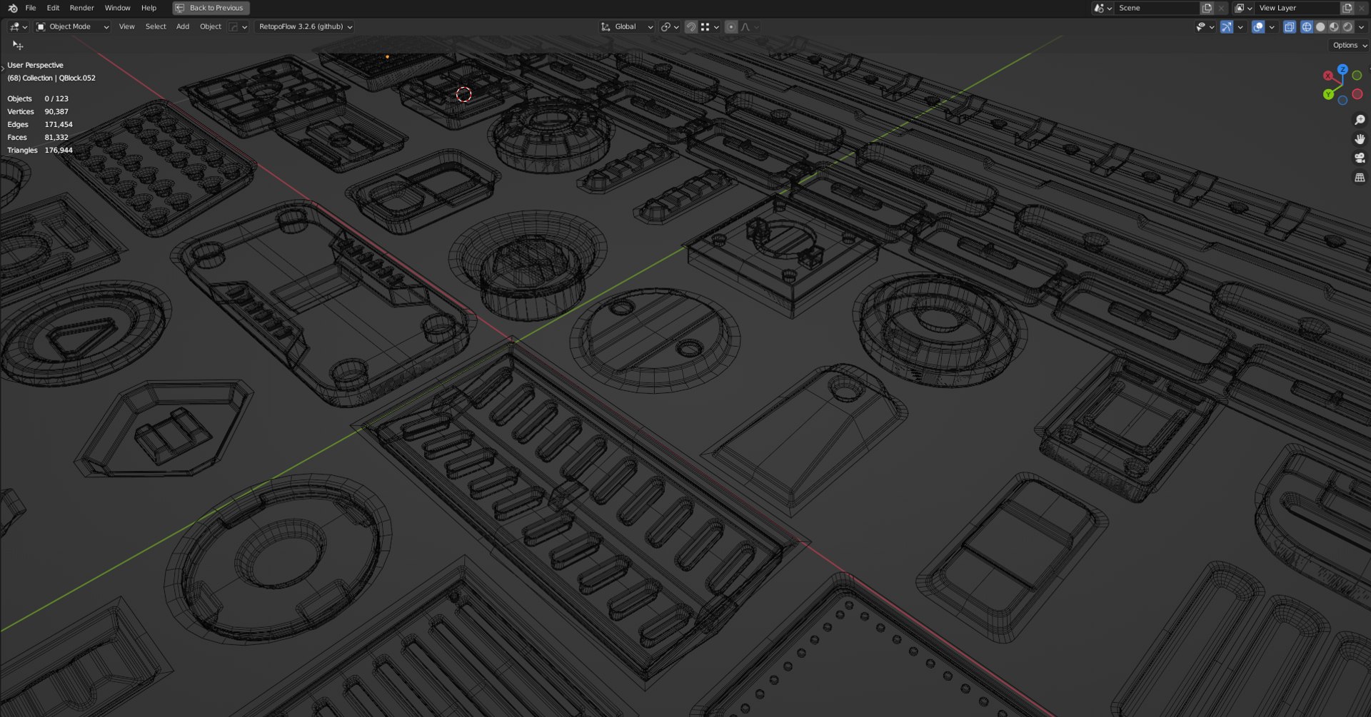 3D Sci-Fi Decals Model - TurboSquid 1935218