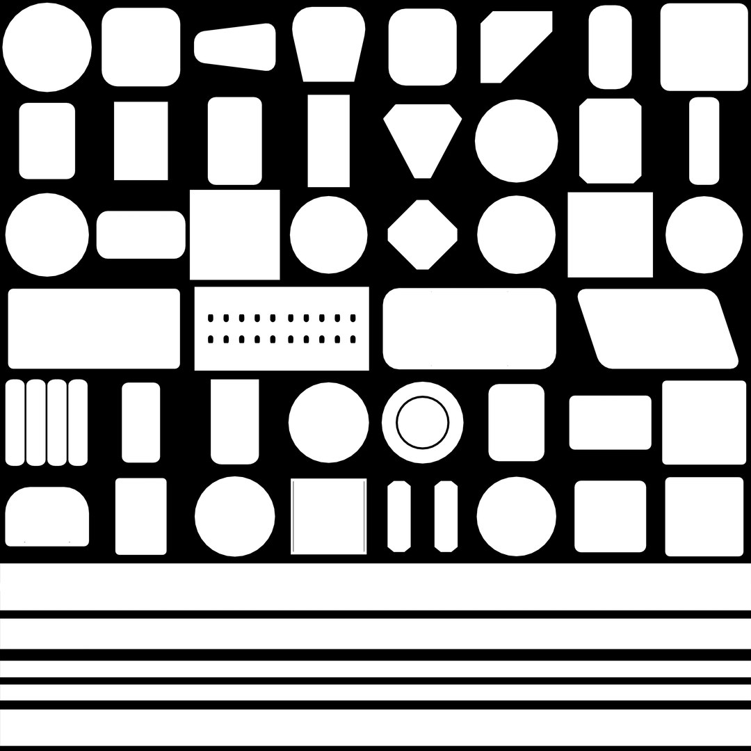 3D Sci-Fi Decals Model - TurboSquid 1935218