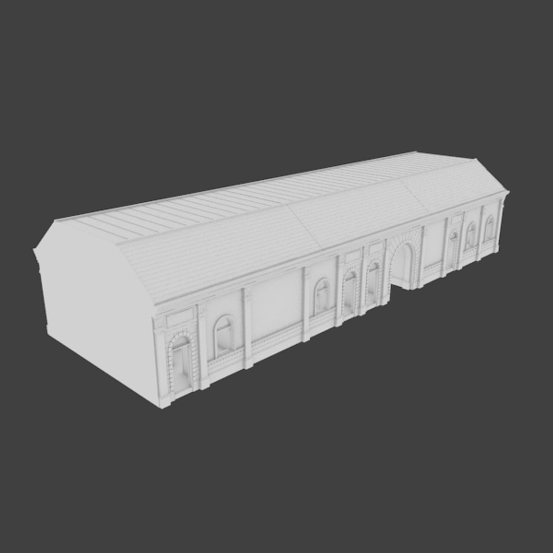 3d model building interior