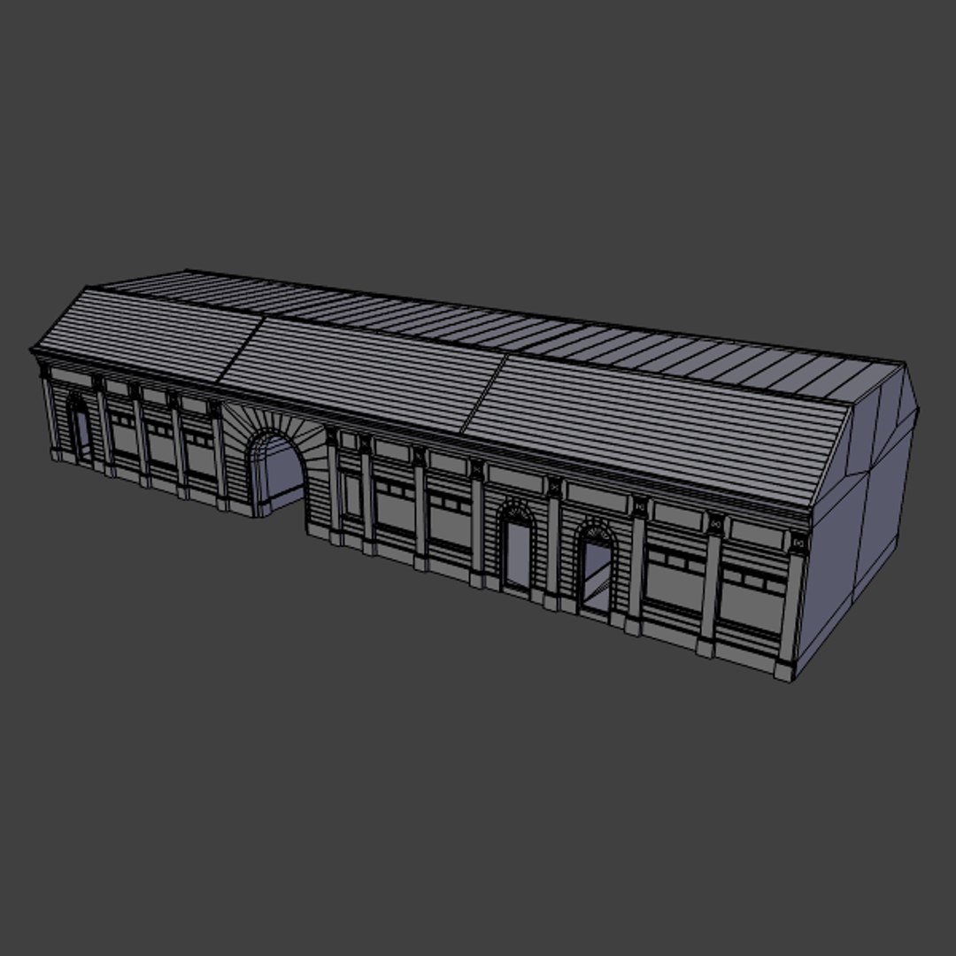 3d model building interior