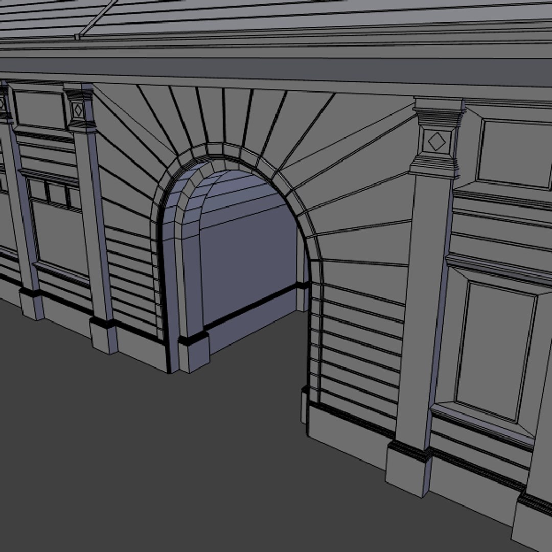 3d model building interior