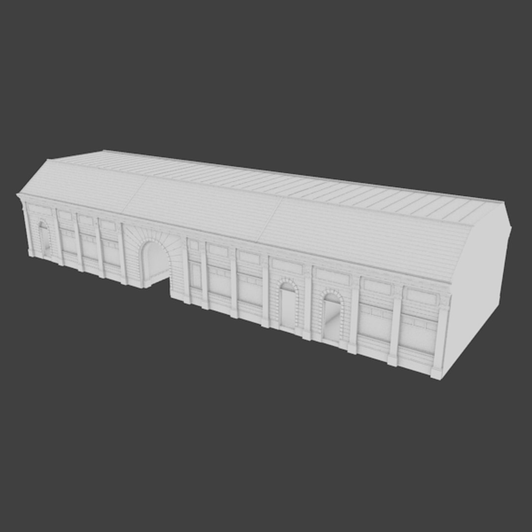 3d model building interior