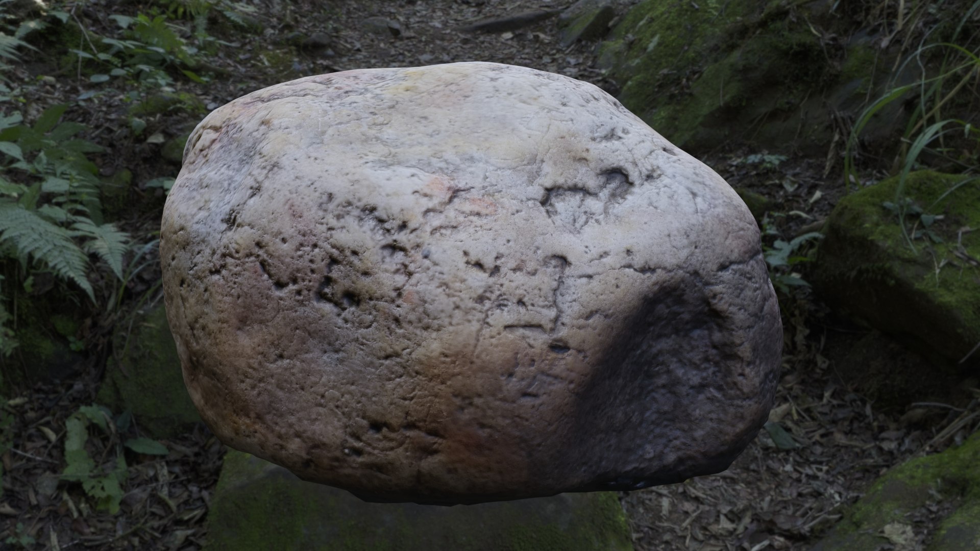 3D Smooth Rock Model - TurboSquid 1731130