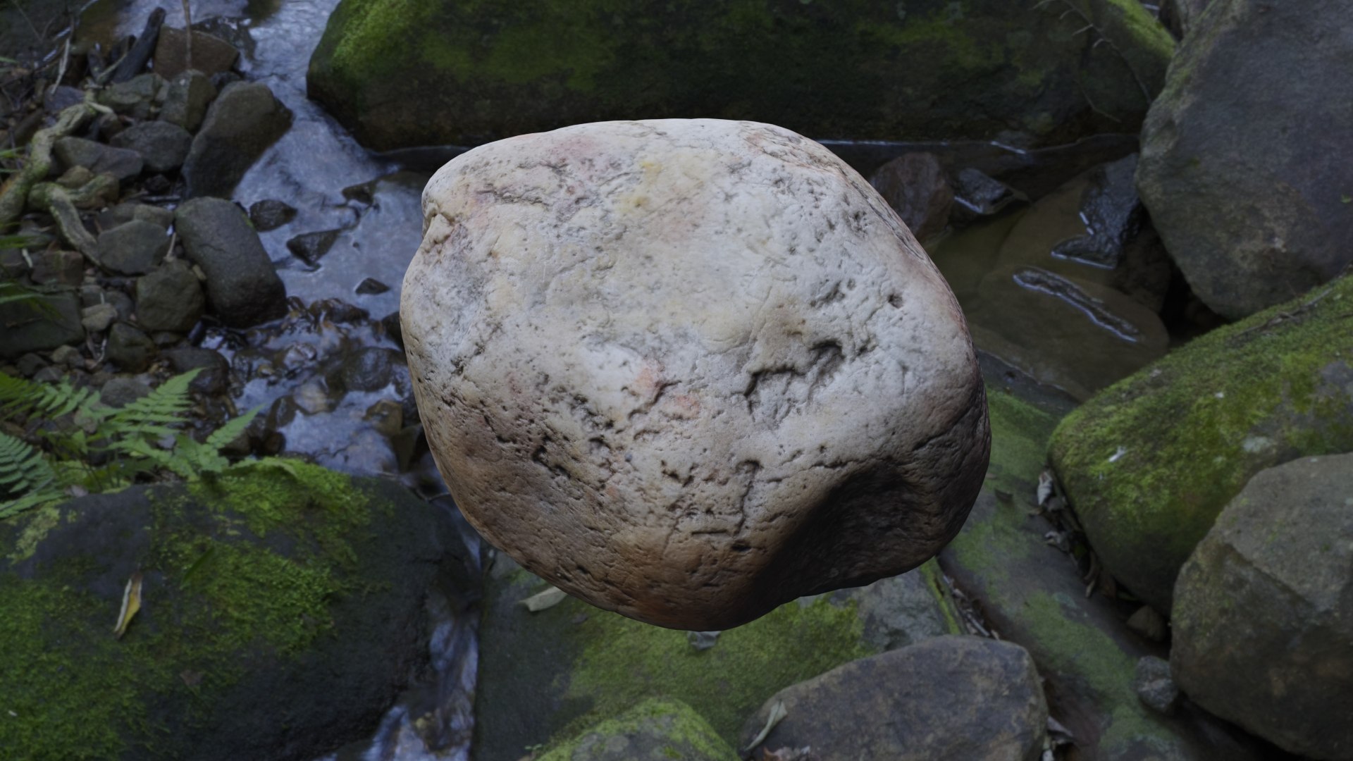 3D Smooth Rock Model - TurboSquid 1731130